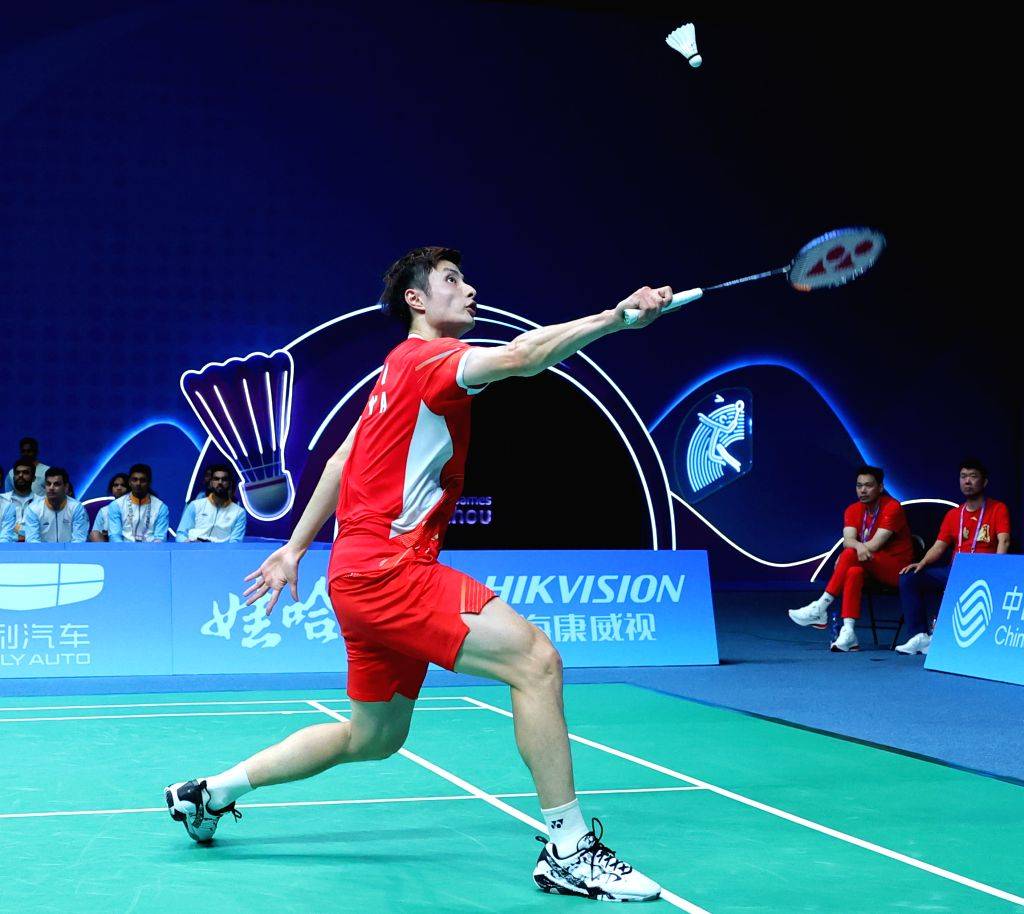 Final of Men's Team badminton event at the 19th Asian Games