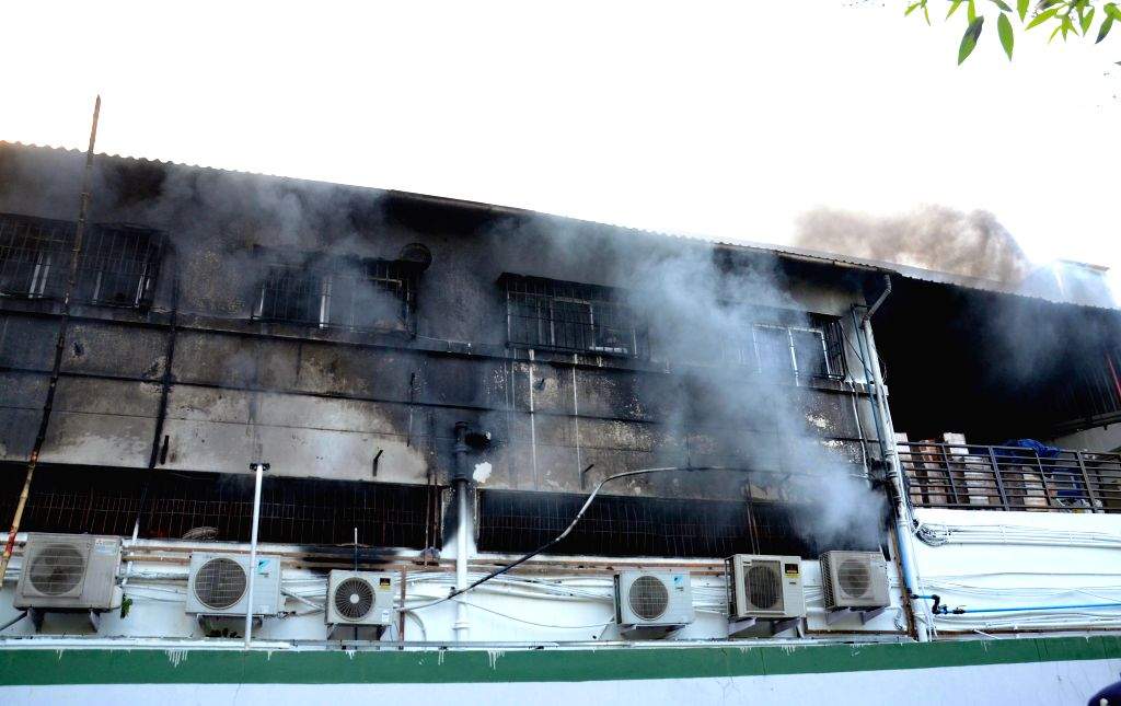 Fire breaks out at printing press in Salt Lake