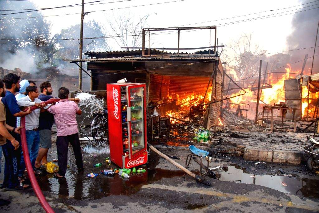 Fire breaks out in Amritsar
