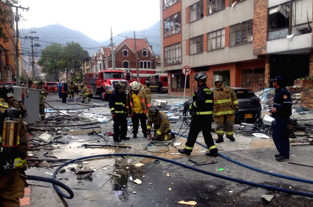COLOMBIA-BOGOTA-ACCIDENT-EXPLOSION