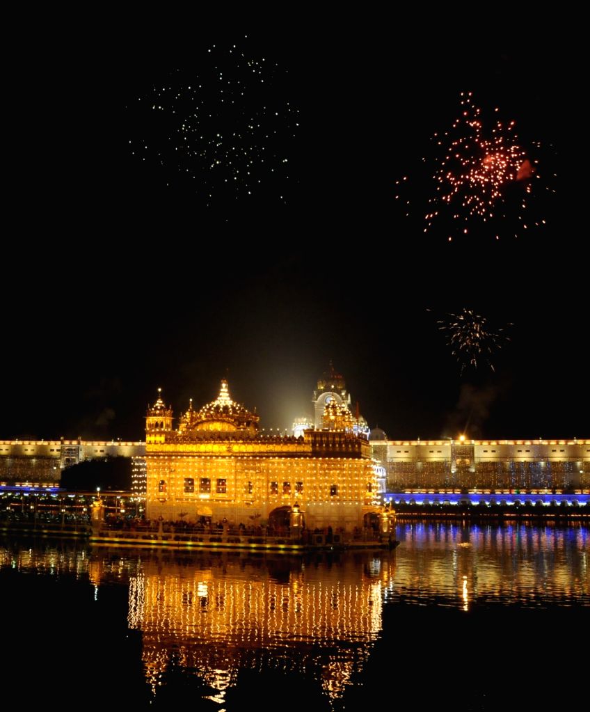 Golden Temple illuminated