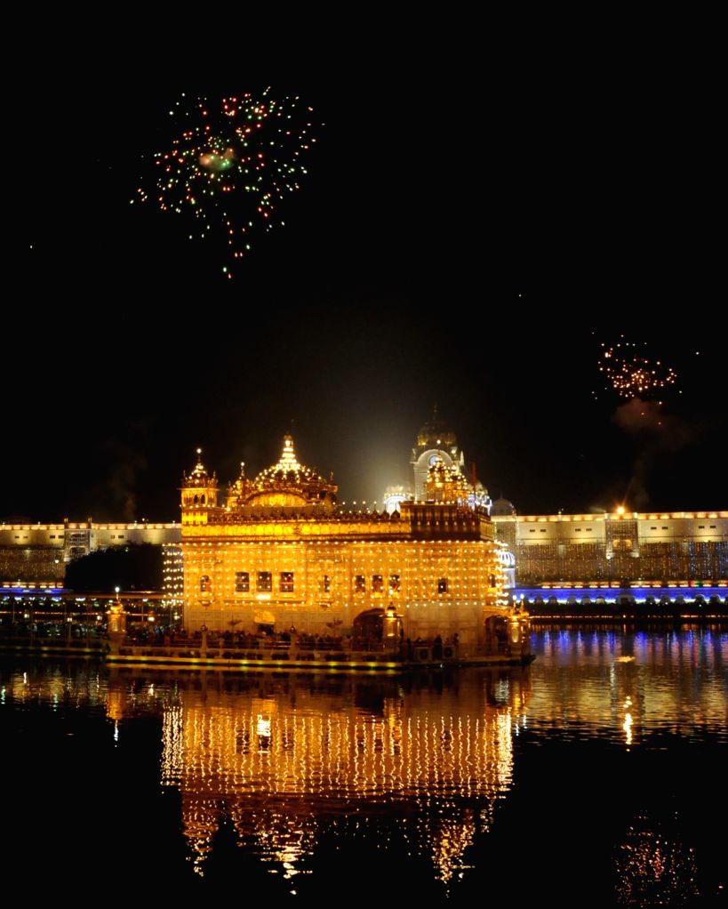 Golden Temple illuminated
