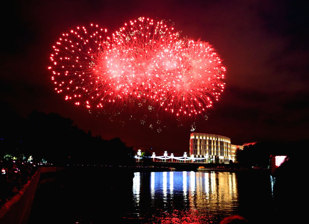 BELARUS-MINSK-INDEPENDENCE DAY-FIREWORKS