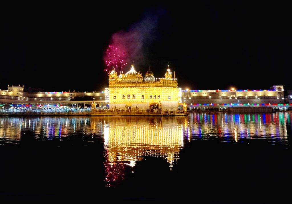 Fireworks light up Golden Temple on Gurtagaddi Diwas of Guru Hargobind ...