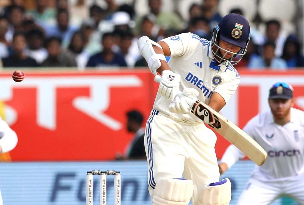 First day of the second Test cricket match between India and England