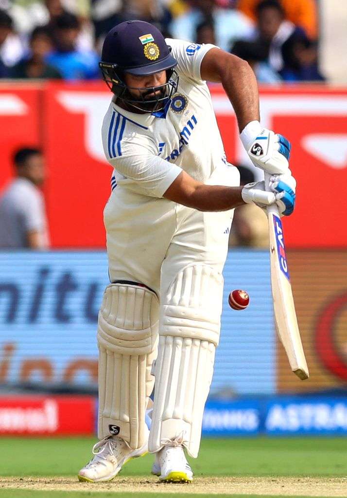 First day of the second Test cricket match between India and England