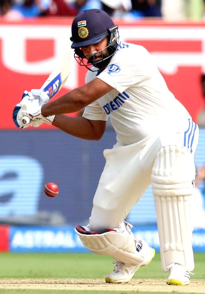 First day of the second Test cricket match between India and England
