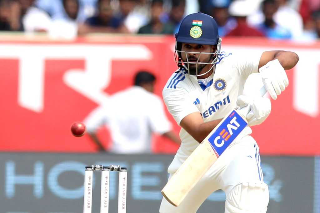 First day of the second Test cricket match between India and England