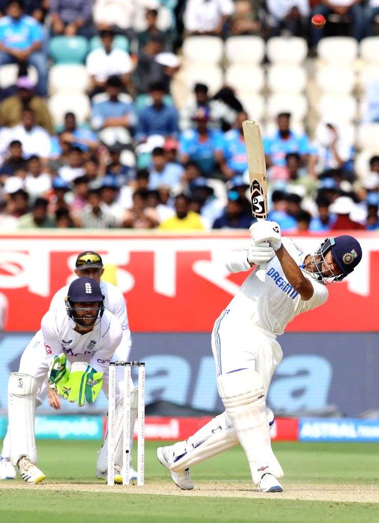 First day of the second Test cricket match between India and England