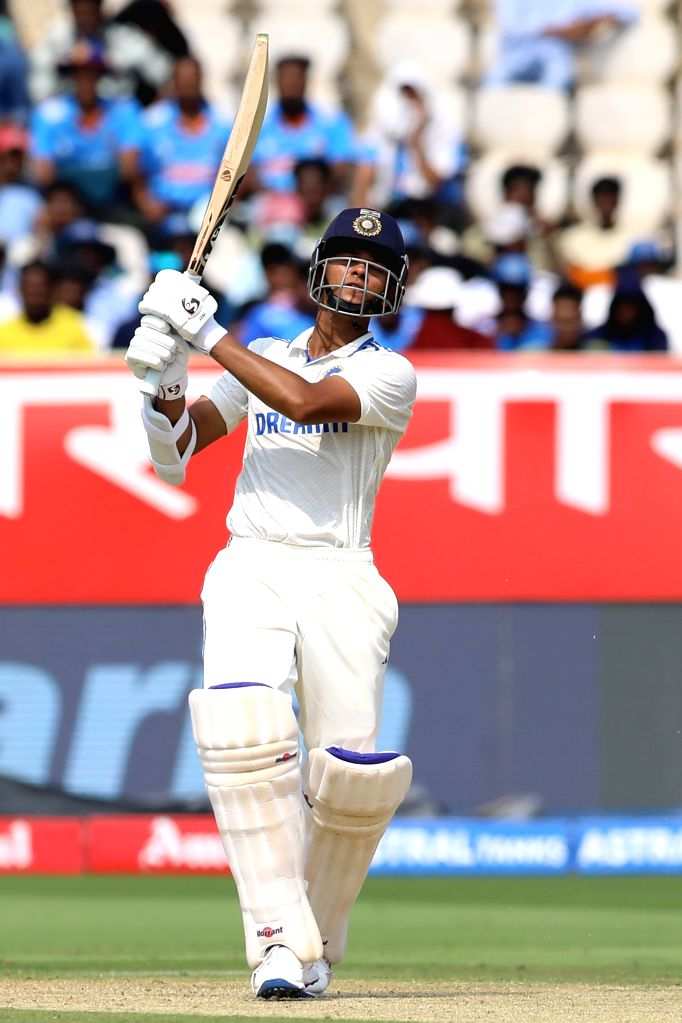 First day of the second Test cricket match between India and England