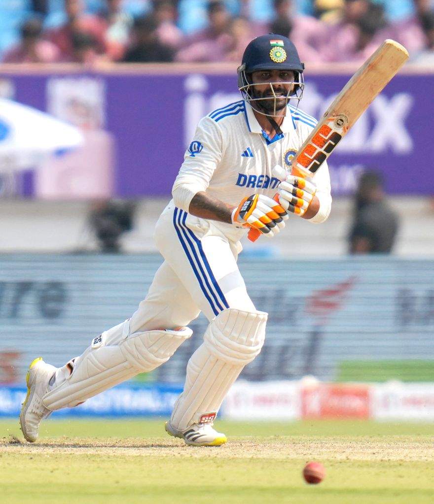 First day of the third cricket test match between India and England