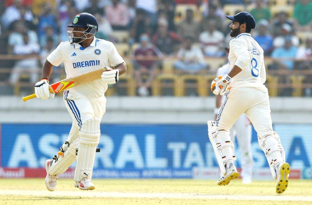 First day of the third cricket test match between India and England