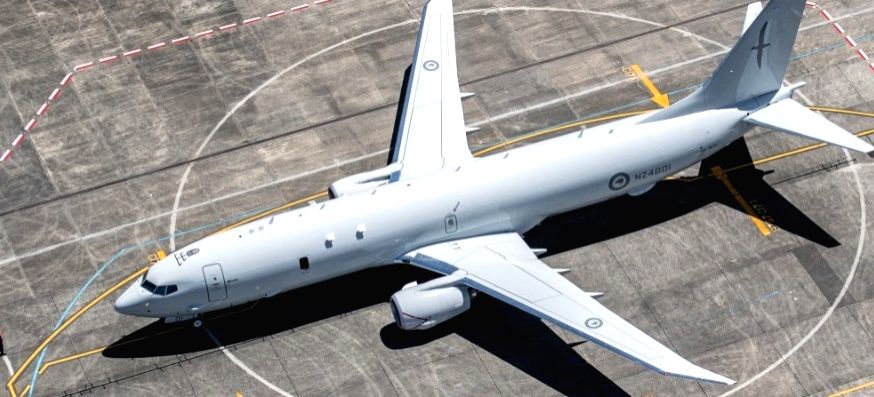 NZ Air Force's multi-mission long-range maritime patrol aircraft arrives