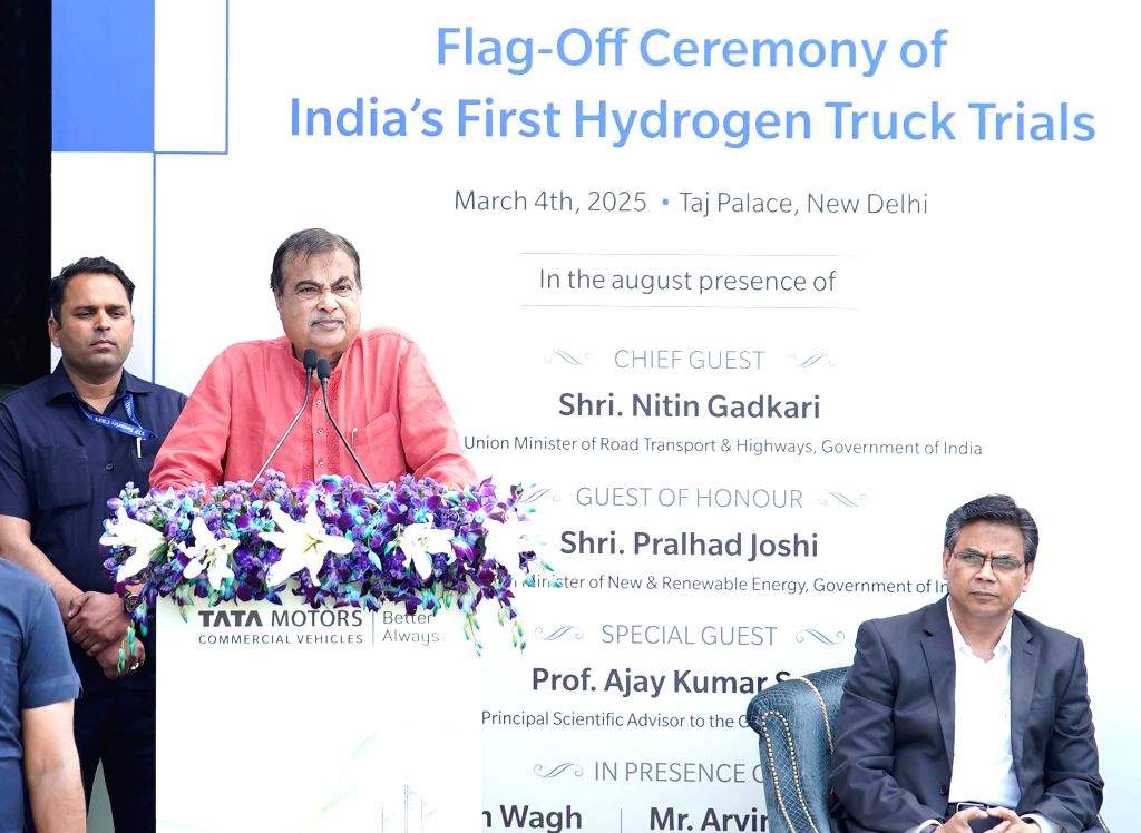 Flag-Off ceremony of India’s First Hydrogen Truck
