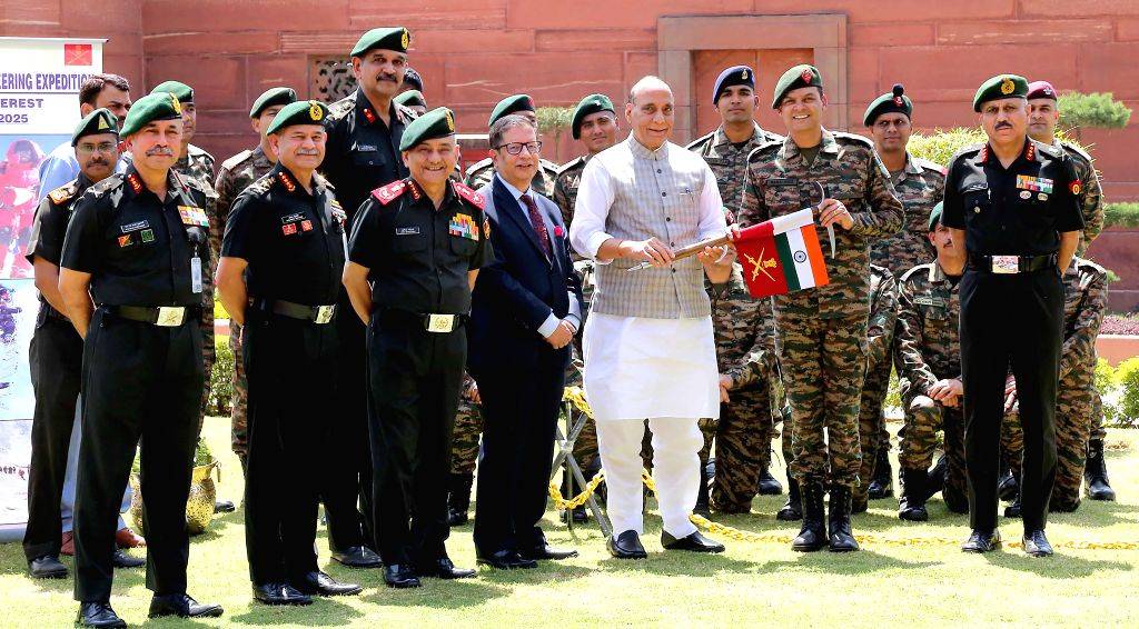 Flagging off ceremony of expeditions to Mount Everest and Mount ...