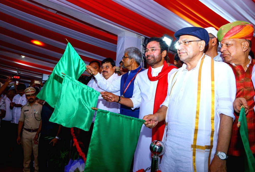 Flagging Off of Hyderabad-Jodhpur Train