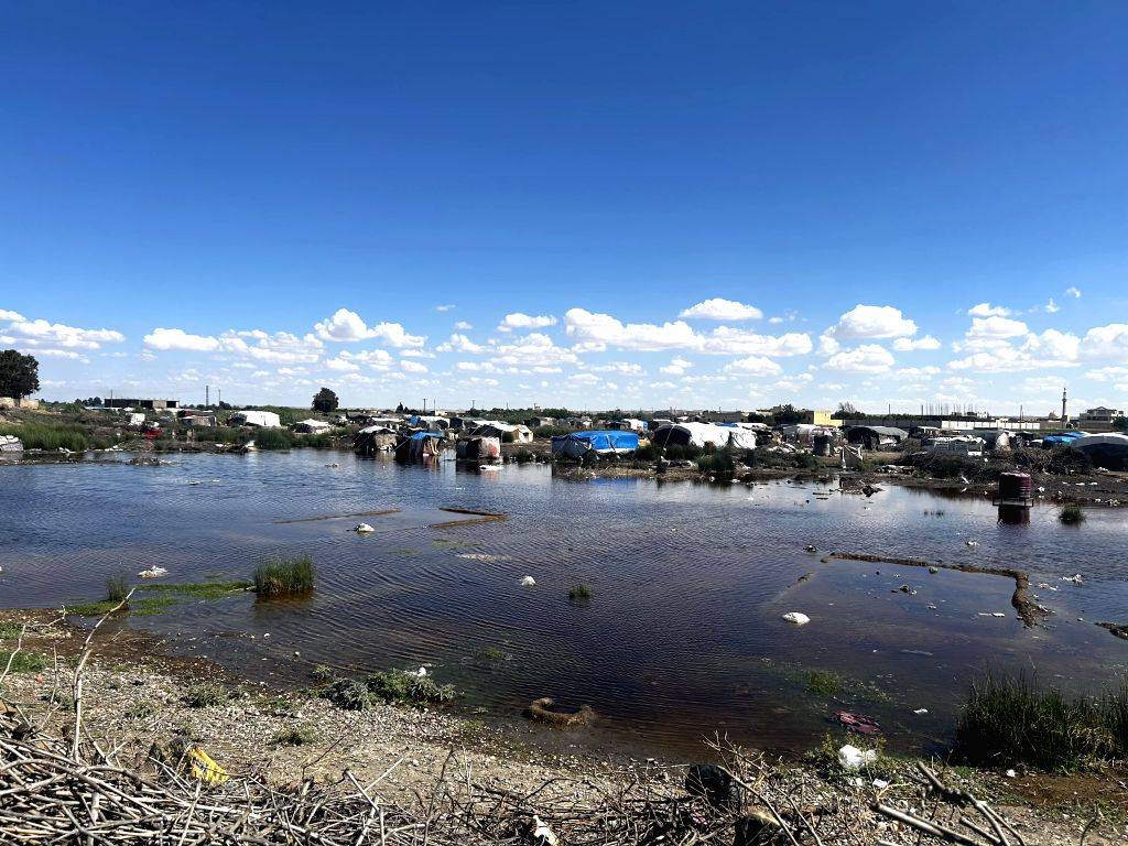 Flooding Along Euphrates River in Raqqa