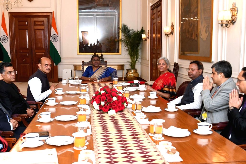 FM Sitharaman reaches Parliament to attend Union Cabinet meeting