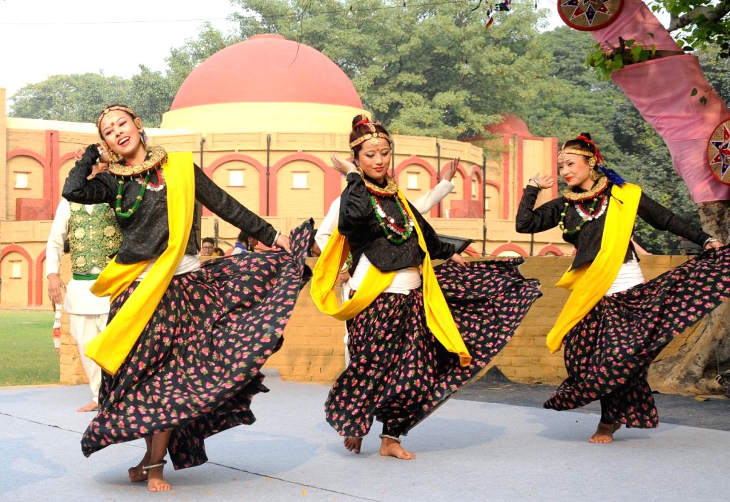 Artists perform at Indira Gandhi National Centre for the Arts