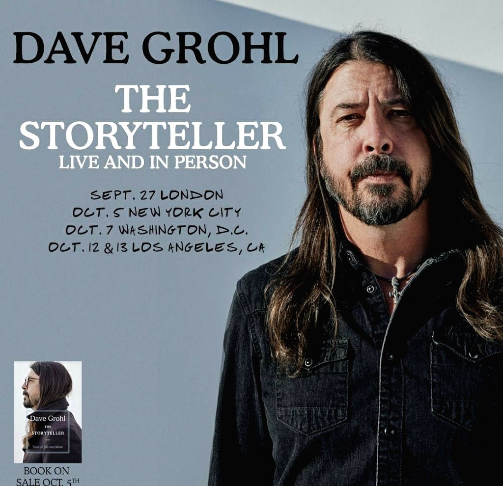Foo Fighters' Dave Grohl on 'Storyteller' book tour