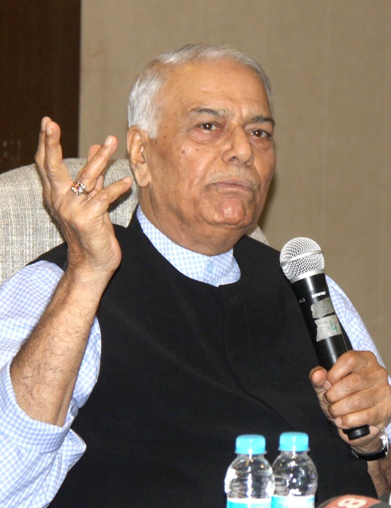 Yashwant Sinha's press conference