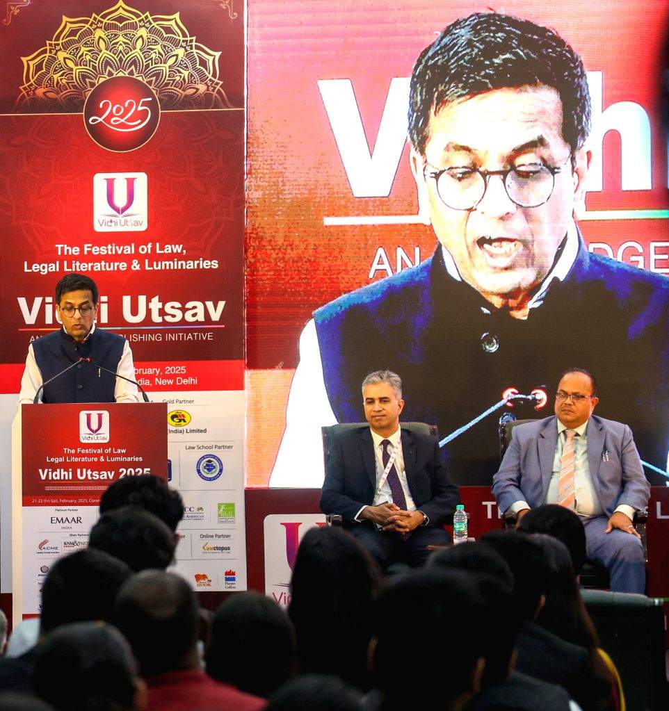 Former Chief Justice Dr. D.Y. Chandrachud inaugurates the second ...