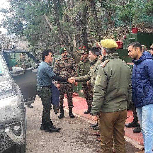 Former cricketer Sachin Tendulkar visits Aman Setu Bridge at Kaman Post ...