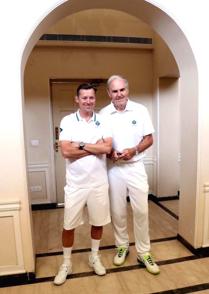 Wimbledon Masters under-14" - press conference