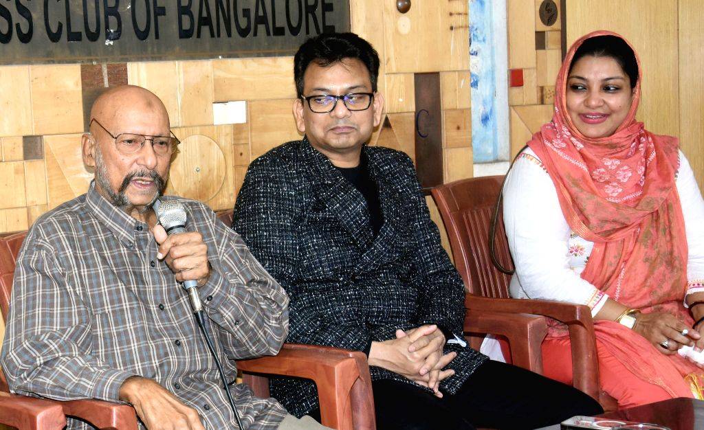 Former Indian cricketer Syed Kirmani during a press conference