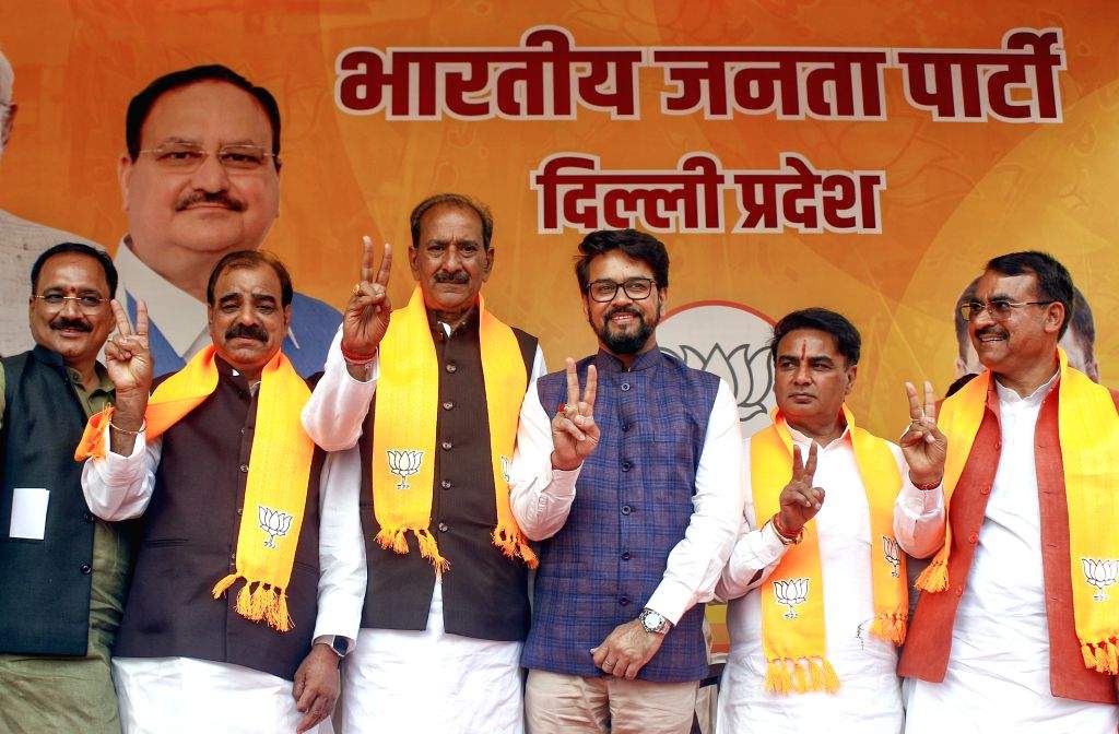 Former MLAs and Councilors join BJP in the presence of Union I&B ...