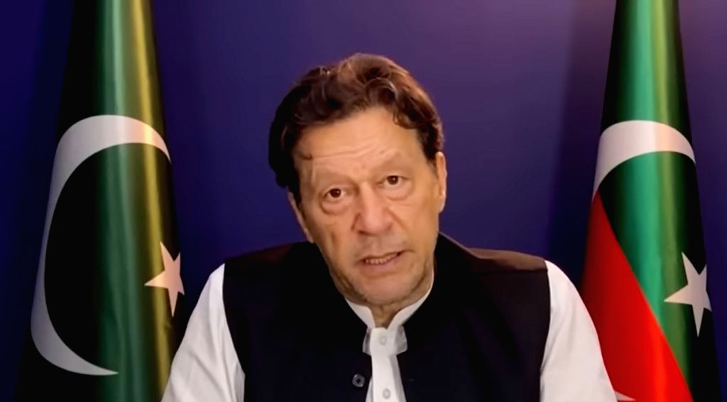 Islamabad :Former prime minister of Pakistan and Pakistan Tehreek-e ...