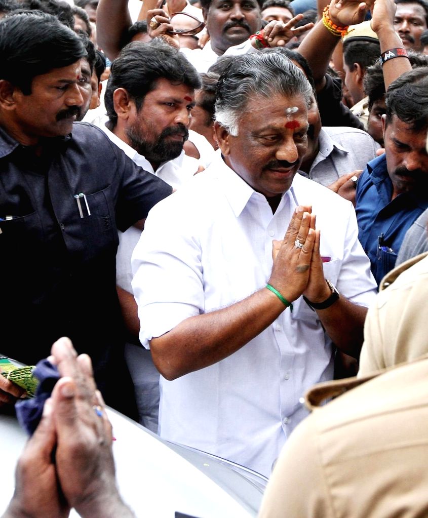 AIADMK merger - K. Palaniswami, O. Panneerselvam