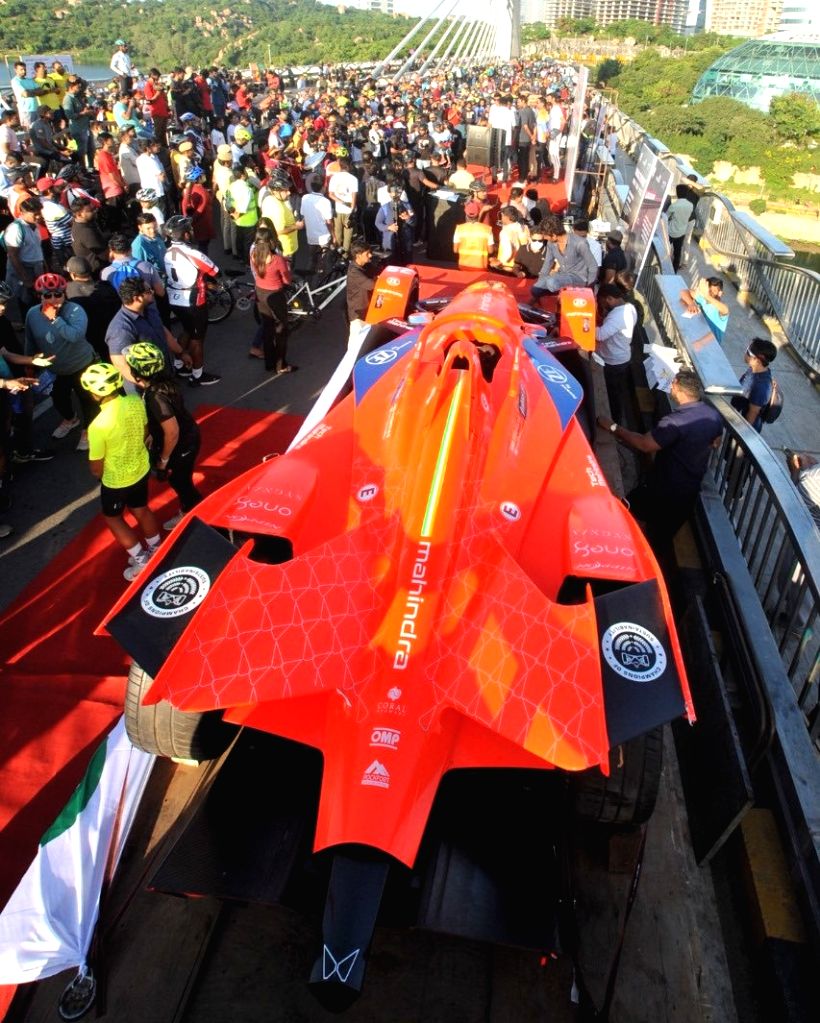 Formula E car unveiled in Hyderabad