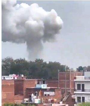 Four killed, several injured in blast at firecracker factory in UP
