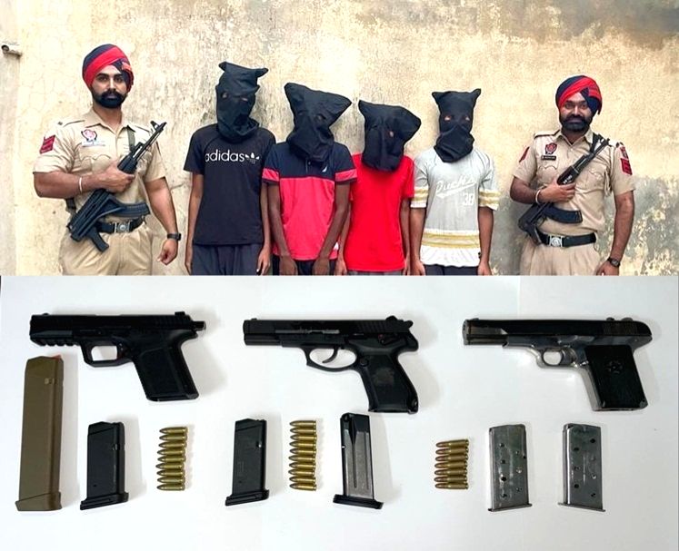 Free photo : Four shooters of Bambiha gang arrested in Punjab