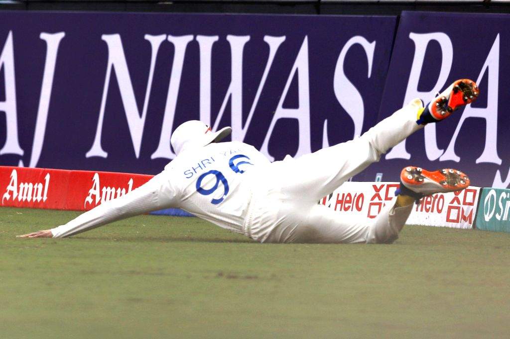Fourth day of the first Test cricket match between India and England