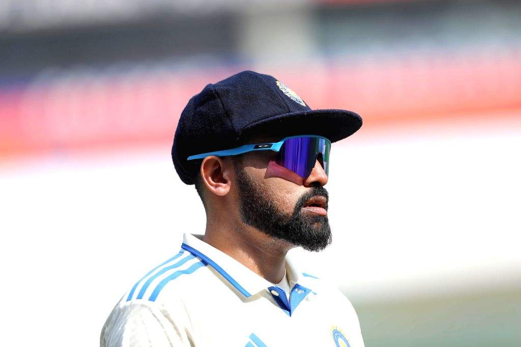 Fourth day of the first Test cricket match between India and England