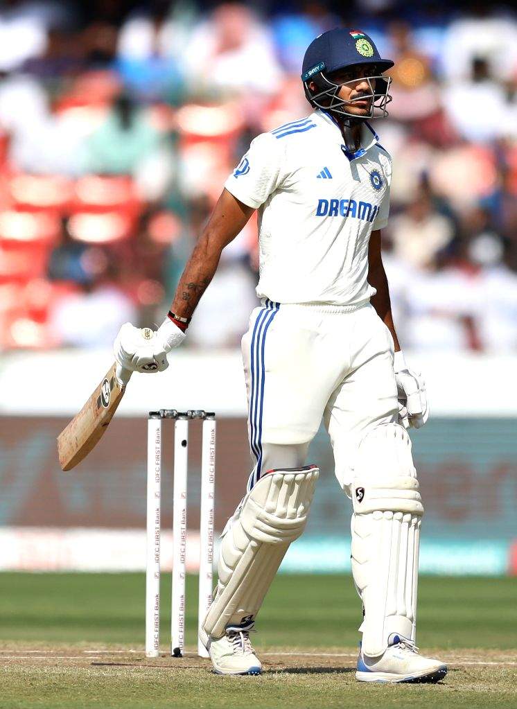 Fourth day of the first Test cricket match between India and England