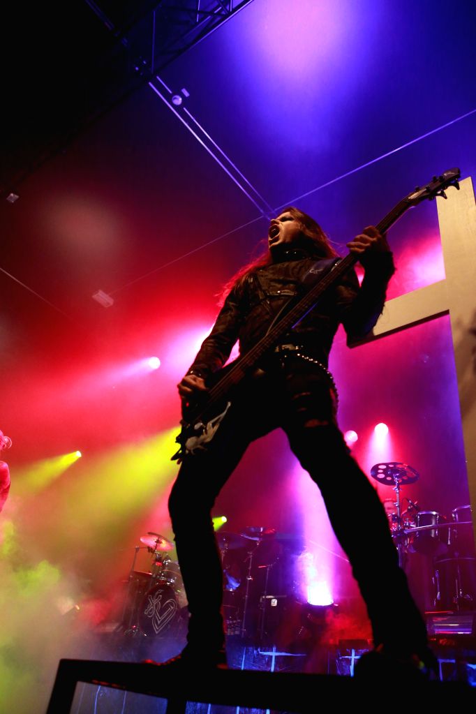 The German Dark-Rock band "Lord of the Lost" in Frankfurt