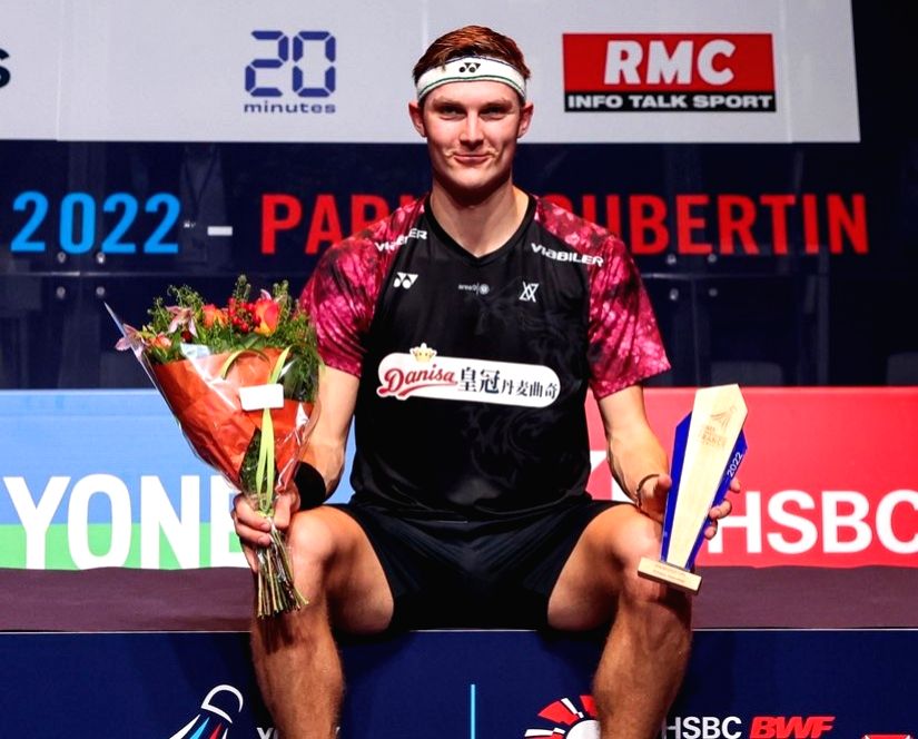 French Open badminton: Viktor Axelsen clinches men's singles title