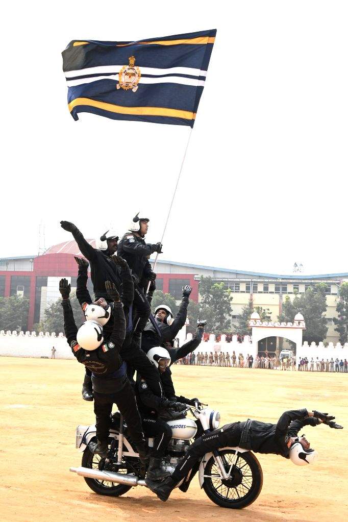 Full dress rehearsal for the Republic Day Parade 2024 at Manekshaw ...