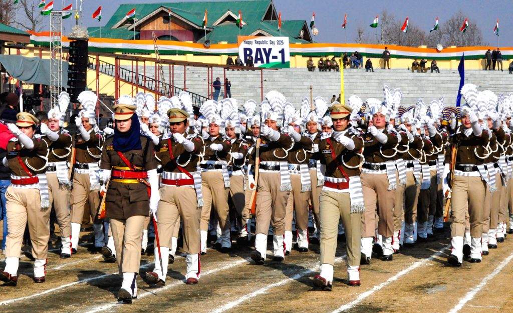 Full dress rehearsal of Republic Day parade