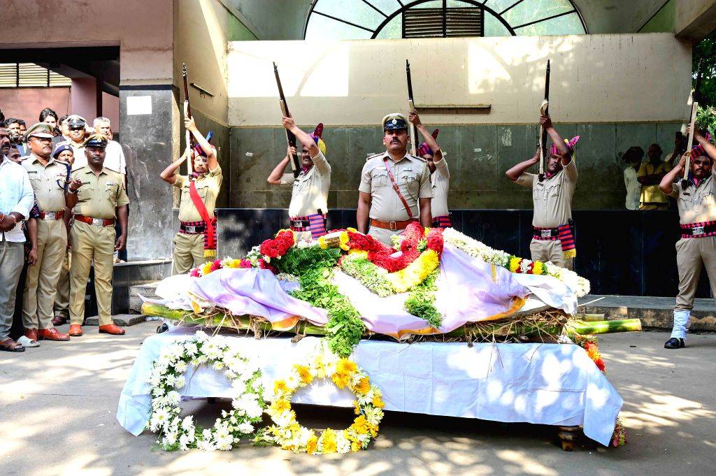 Funeral procession of Bharat Bhushan- Pahalgam Attack