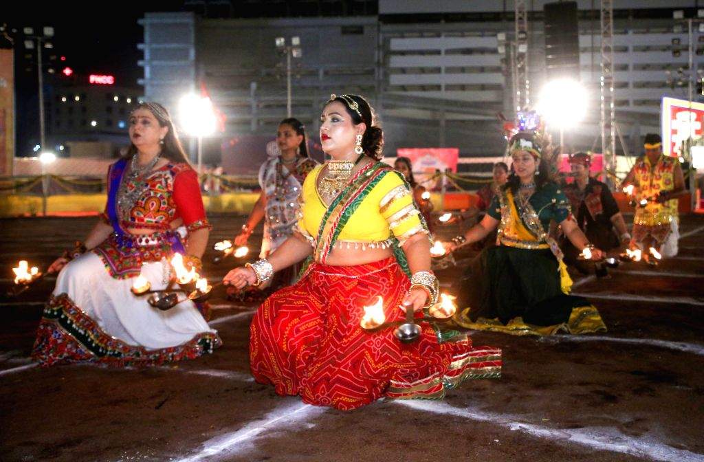 Garba Dance During Navratri in Jaipur