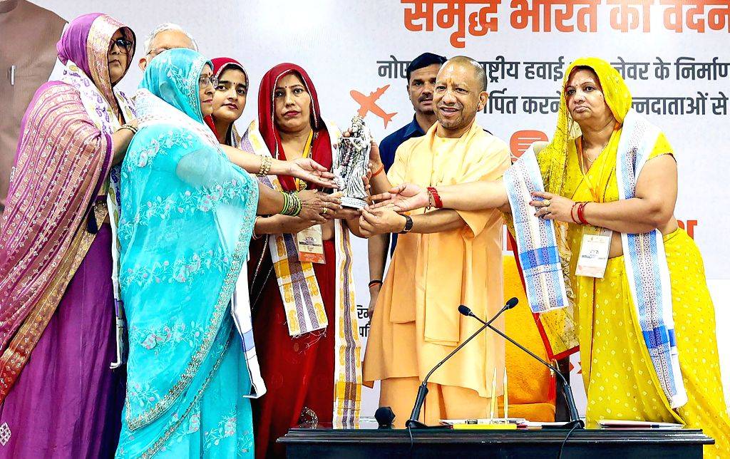 Gautam Buddha Nagar: CM Yogi attends Inauguration of Noida Airport