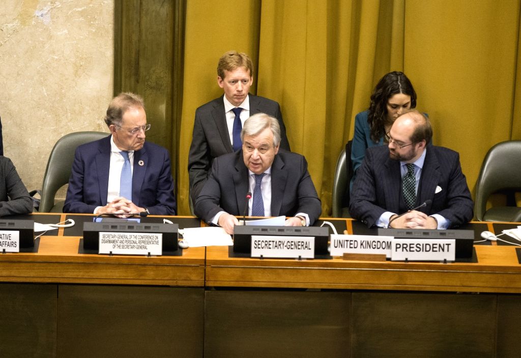 SWITZERLAND-GENEVA-UN CONFERENCE ON DISARMAMENT-GUTERRES