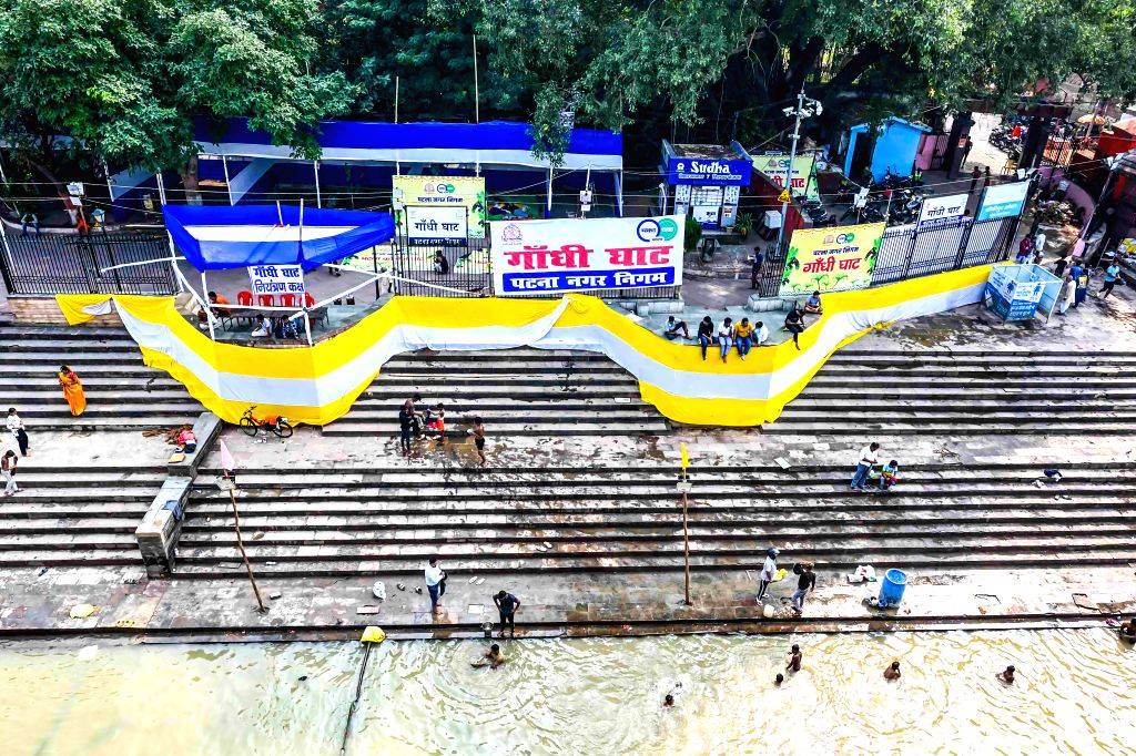 Ghat Prepared Ahead of Chhath Puja