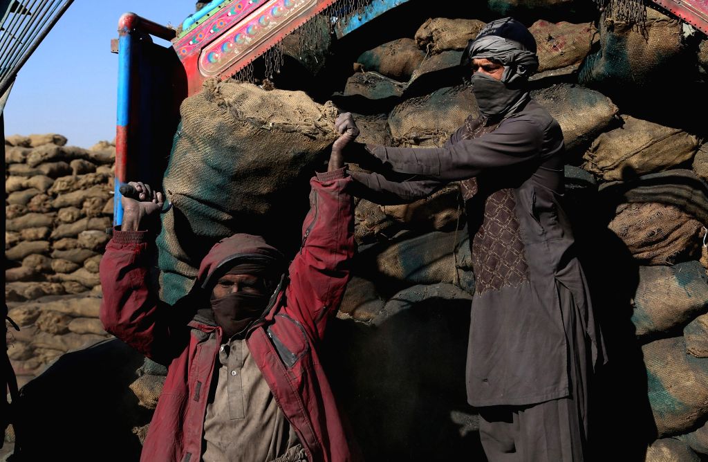 AFGHANISTAN-GHAZNI-COAL MARKET