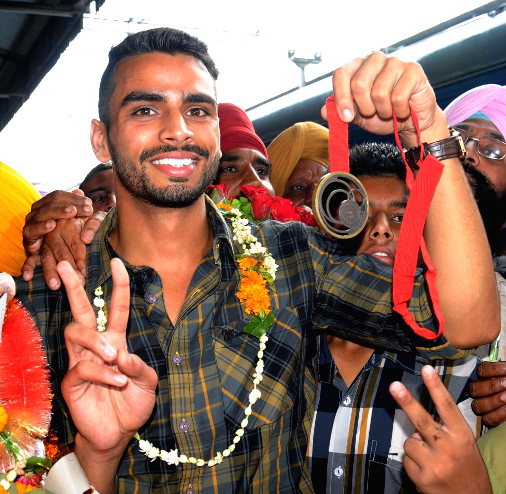 Glasgow Commonwealth Games 2014 bronze medal winner Arpinder Singh