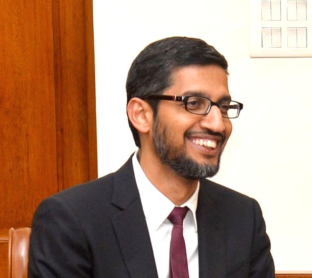 File Photo: Sundar Pichai